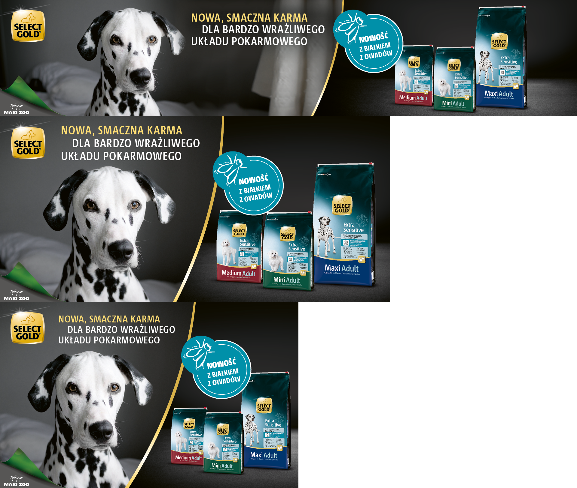 Produkty SELECT GOLD w atrakcyjnych cenach | MAXI ZOO