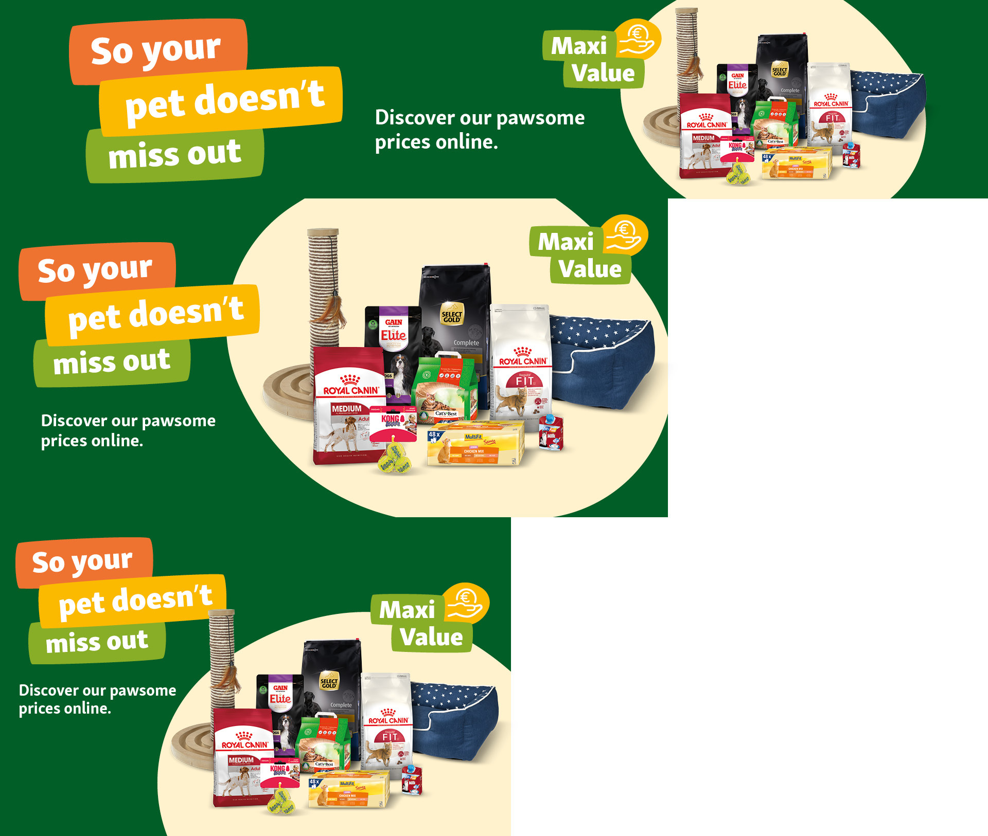 Maxi Zoo - great prices everyday with the Maxi Value label | MAXI ZOO