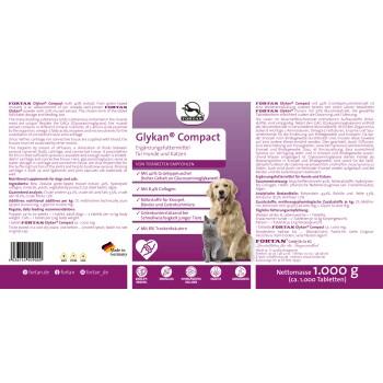 Fortan Glykan Compact Tabletten 1 kg | FRESSNAPF